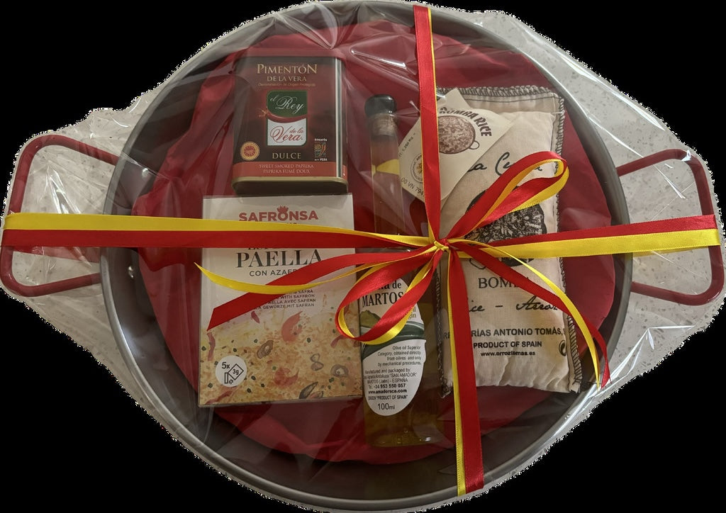 4 Person Paella Gift Set – Spanish Trading Co