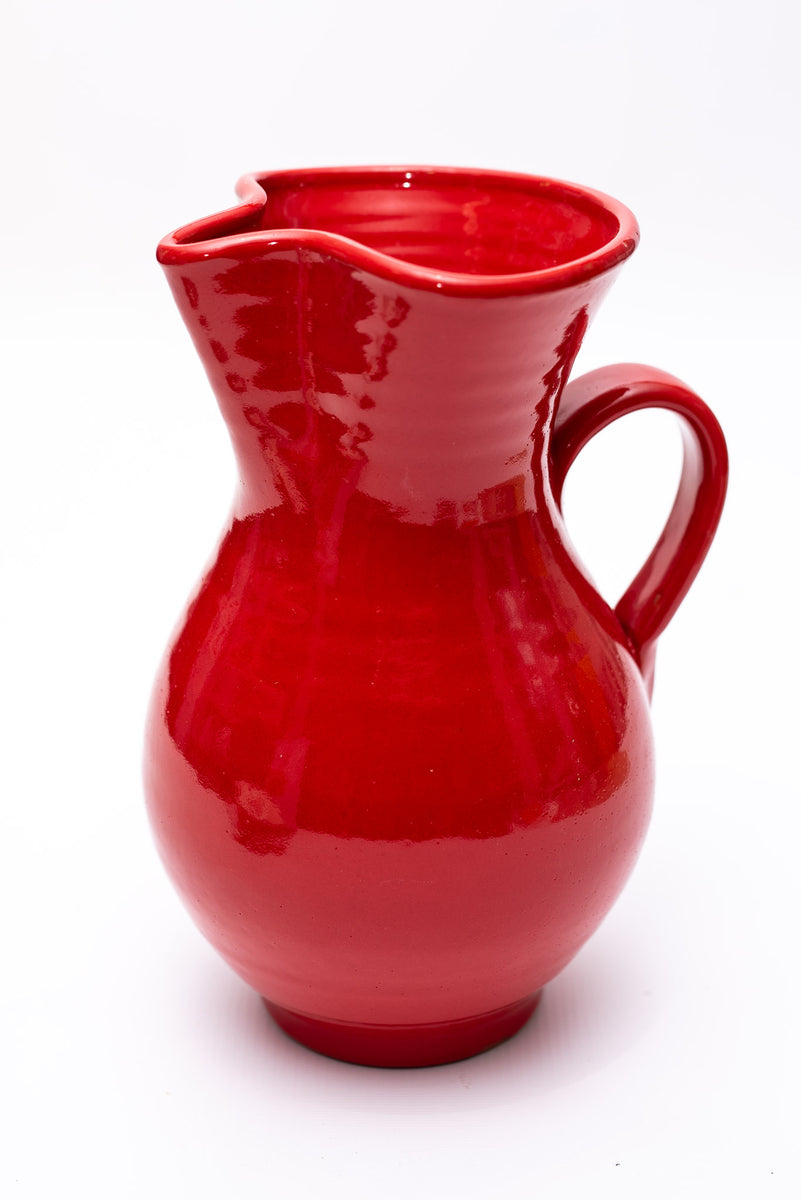 Red Terracotta Sangria Jug – Spanish Trading Co